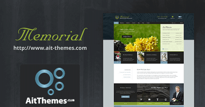 Memorial – Funeral Wordpress Theme
