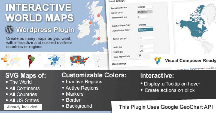 Interactive World Maps — The Responsive Interactive Maps Plugin