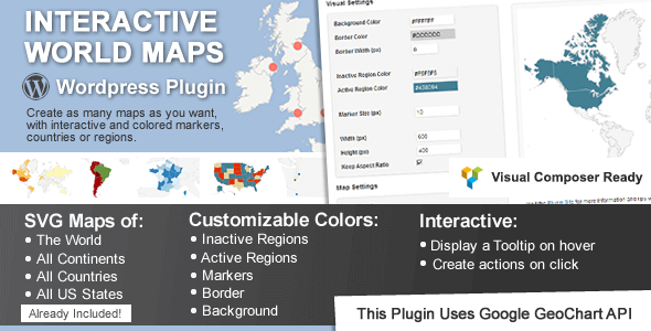 Interactive World Maps — The Responsive Interactive Maps Plugin